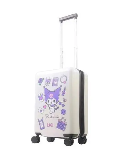 FUL Sanrio Kuromi & My Melody 22.5" Hardside Carry-on Spinner - Black