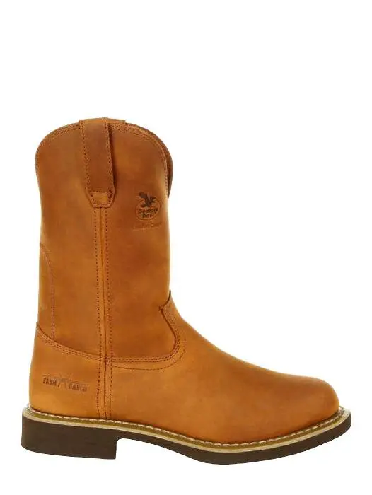 GEORGIA BOOT Carbotec Wellington Boots - Prairie Chestnut