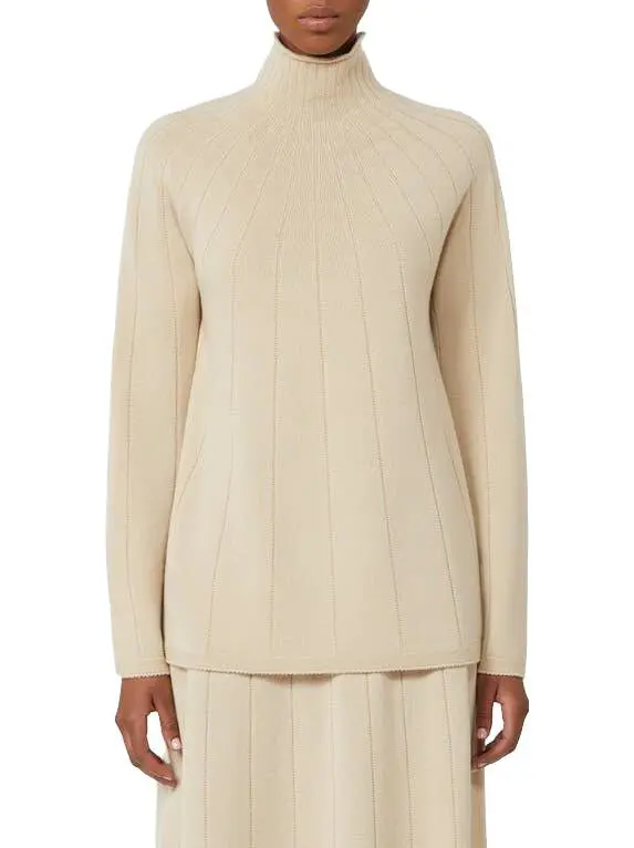 MM BY MAX MARA Grolla Wool Sweater - Albino