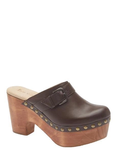 Cordani Platform Mule - Chocolate