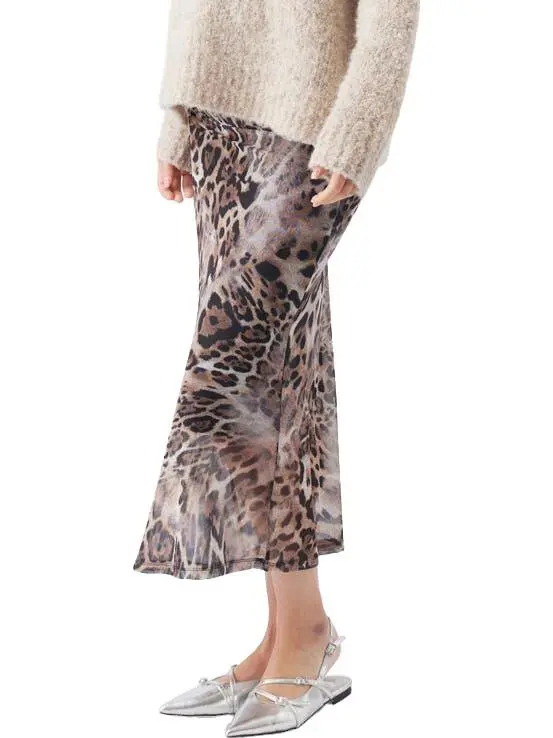 RIPE MATERNITY Savannah Mesh Skirt - Latte