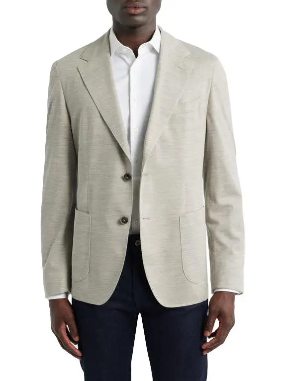 Hugo Boss Regular Fit Wool Sport Coat - Beige/khaki