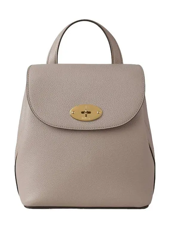 Mulberry Mini Bayswater Leather Backpack - Cashmere Taupe