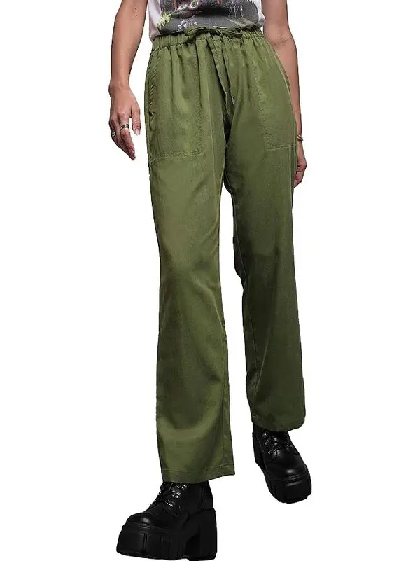 WILDFANG Everyday Drawstring Pant - Moss Green