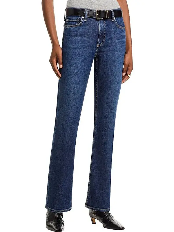 Rag & Bone Peyton Mid Rise Bootcut Jeans - Rhinebeck