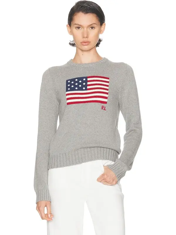 Polo Ralph Lauren Crewneck Sweater - Drift Grey Melange