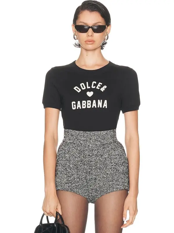 Dolce & Gabbana Logo T-shirt - Black