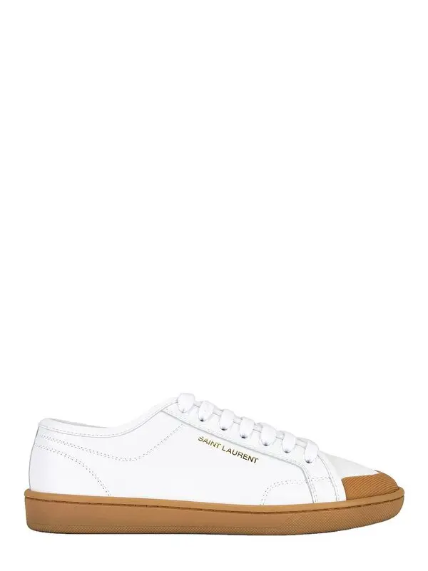 Saint Laurent Low Top Sneaker - Blanc Optique