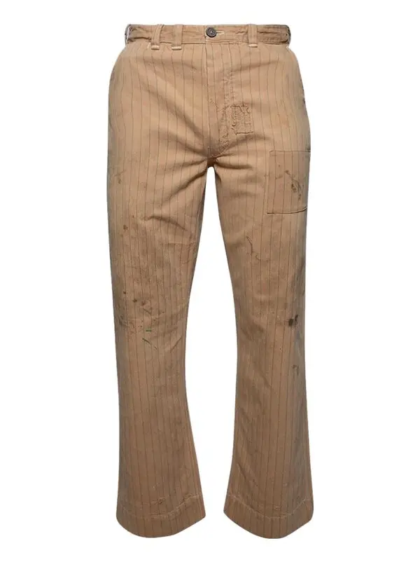 SAINT MXXXXXX Uniform Pants - Beige