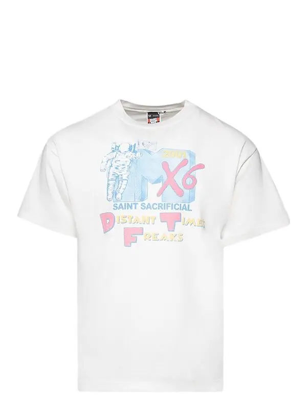 SAINT MXXXXXX X Sw Astro Short Sleeve Tee - White