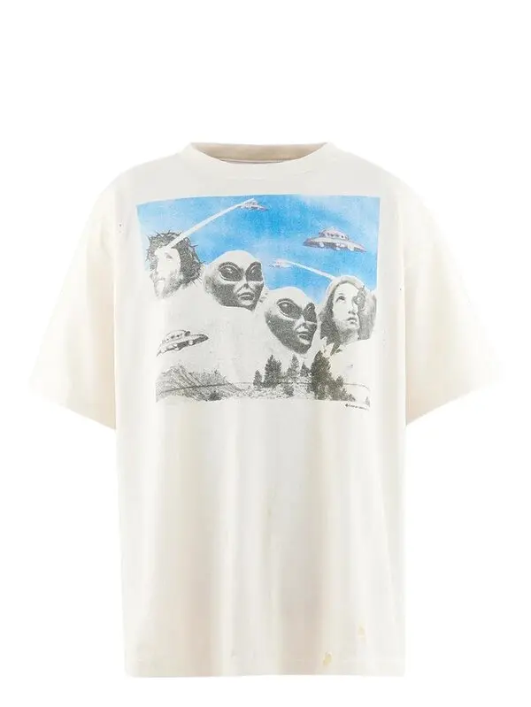 SAINT MXXXXXX X Sw Kiki Short Sleeve Tee - White