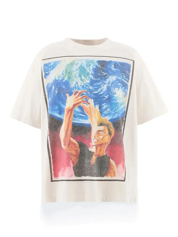 SAINT MXXXXXX Parasyte Graphic Tee - White