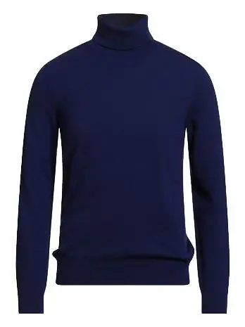 ZANONE Turtleneck Virgin Wool Cashmere Knit - Blue