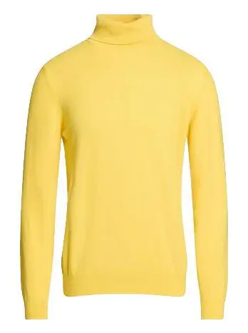 ZANONE Turtleneck Virgin Wool Cashmere Knit - Yellow
