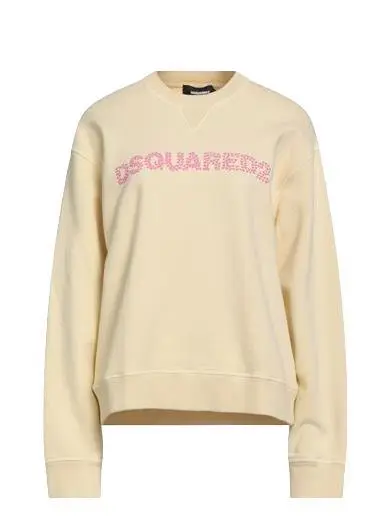 Dsquared2 Cotton Sweatshirt - Yellow
