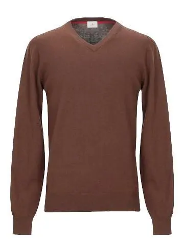 Peuterey Knitted V-neck Sweater - Brown