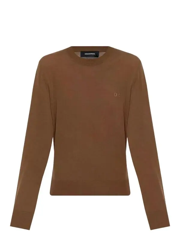 Dsquared2 Wool Sweater - Brown