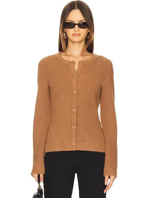 STITCHES & STRIPES Diana Cardigan - Caramel