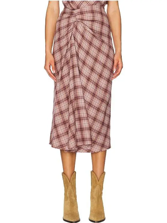 Isabel Marant Nicole Skirt - Rosewood