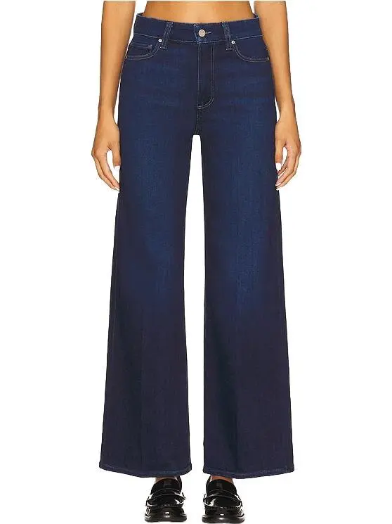 Paige Anessa Wide Leg Jeans - Duke Of York