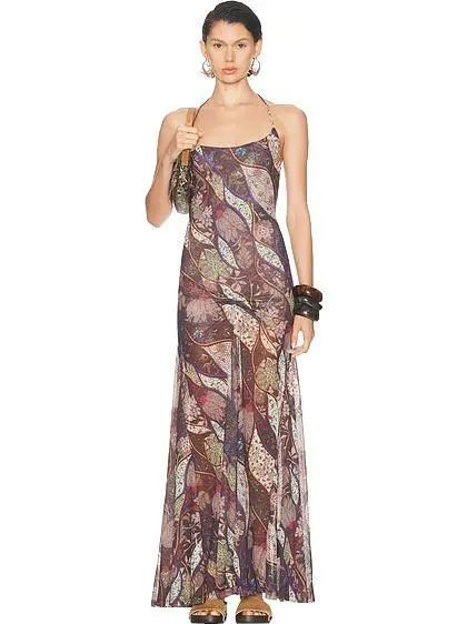 SIEDRES Nensi Halterneck Dress - Multi