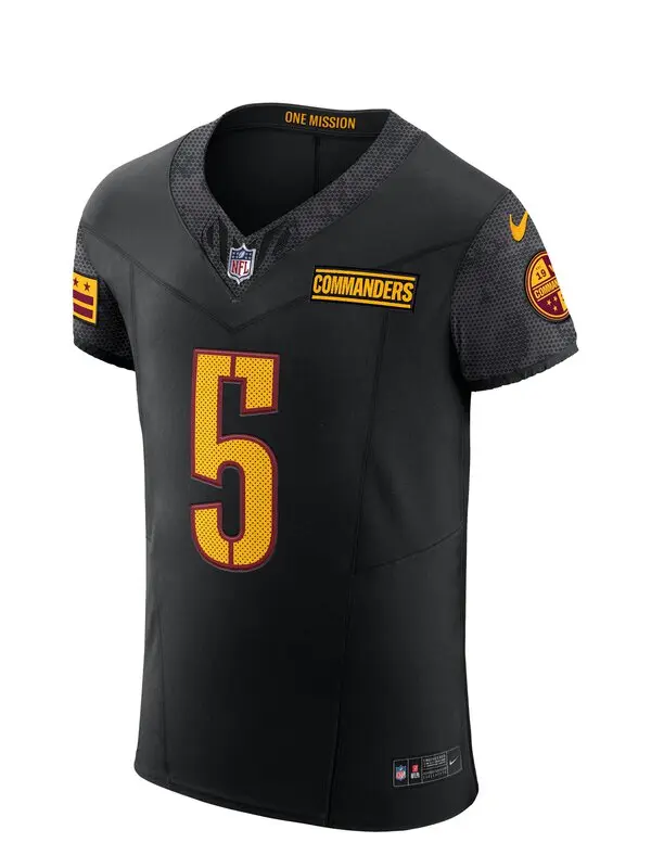 Nike Jayden Daniels Washington Commanders Nfl Elite Jersey - Black