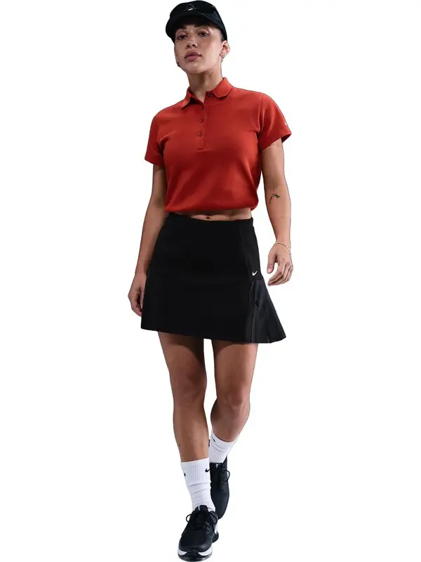 Nike Skirt With Pleated Panel - Black