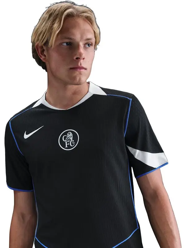 Nike Chelsea Fc 2025/26 Match Third Dri-fit Adv Total 90 Soccer Authentic Jersey - Black