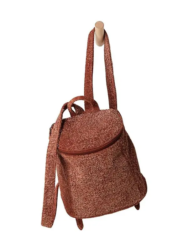 Intentionally Blank Oregon Brushed Suede Backpack - Espresso