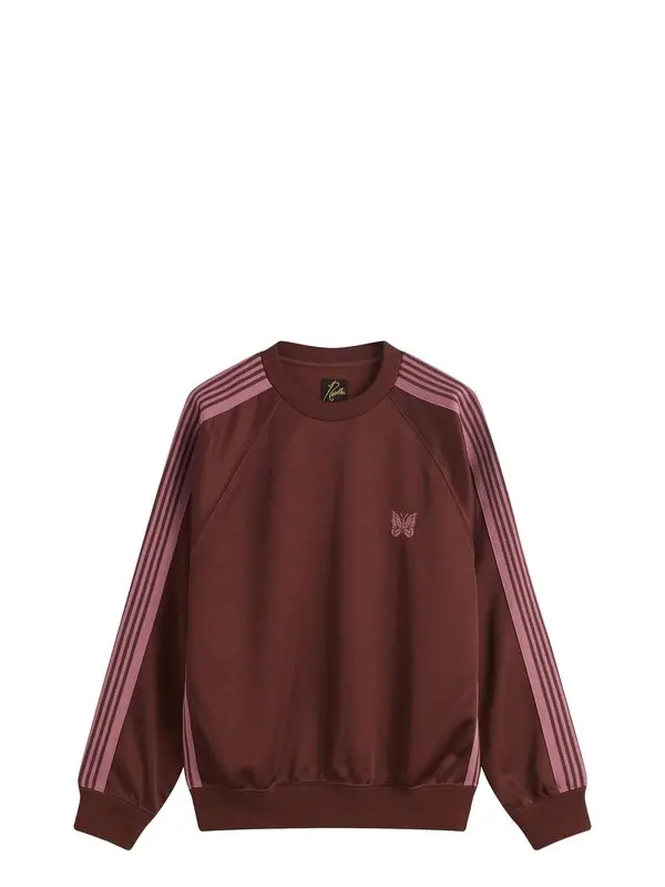 Needles Track Crewneck Shirt - Brown