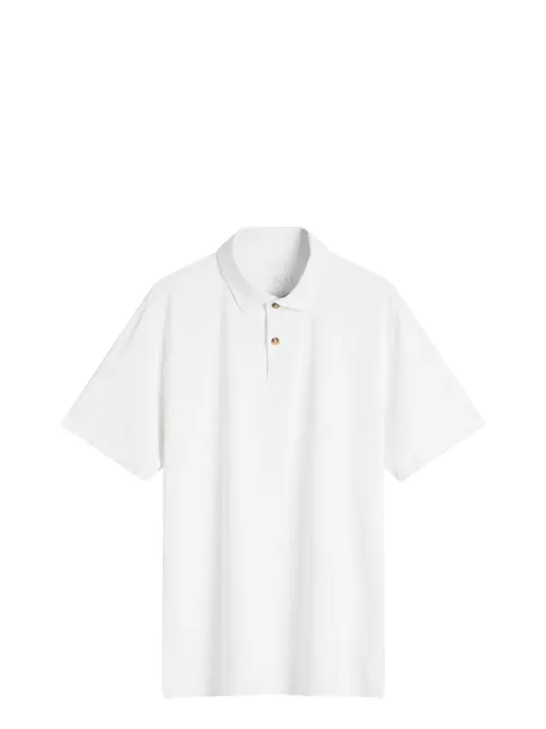 JORDAN Golf Polo Top - White