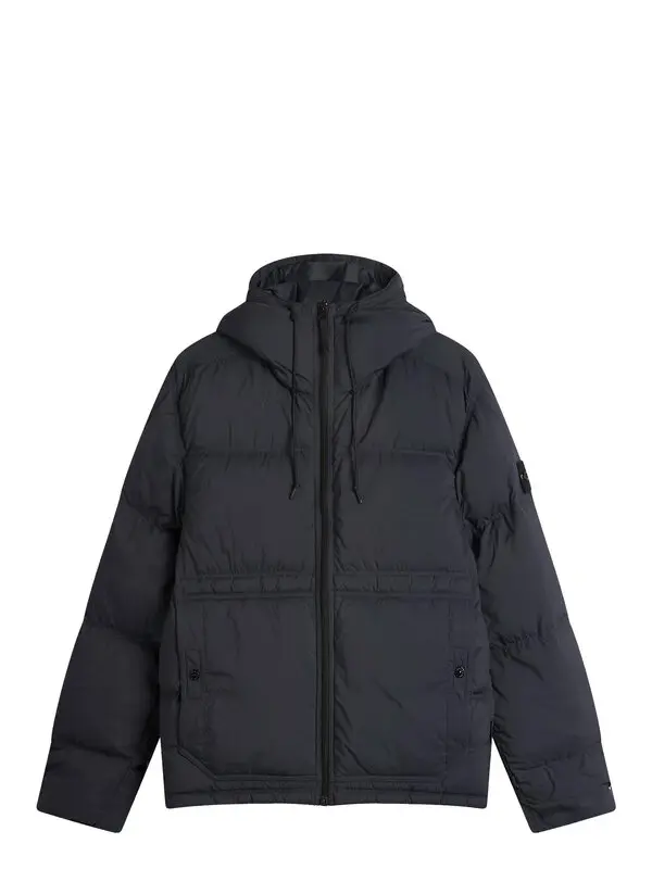 Stone Island Matt Ripstop Cordura Down Jacket - Navy Blue