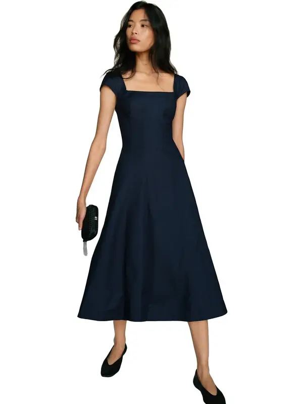 REFORMATION Harlie Dress - Navy