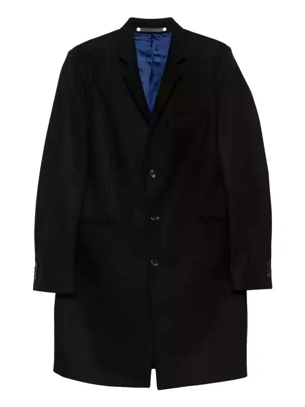 Paul Smith Double-breasted Pea Coat - Black