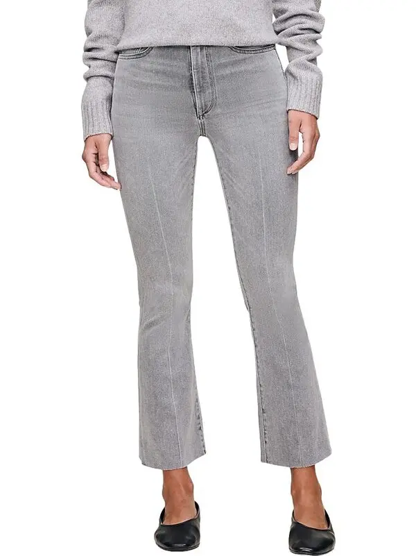 DL1961 Bridget Boot High-rise Ankle Jeans - Gray Cove