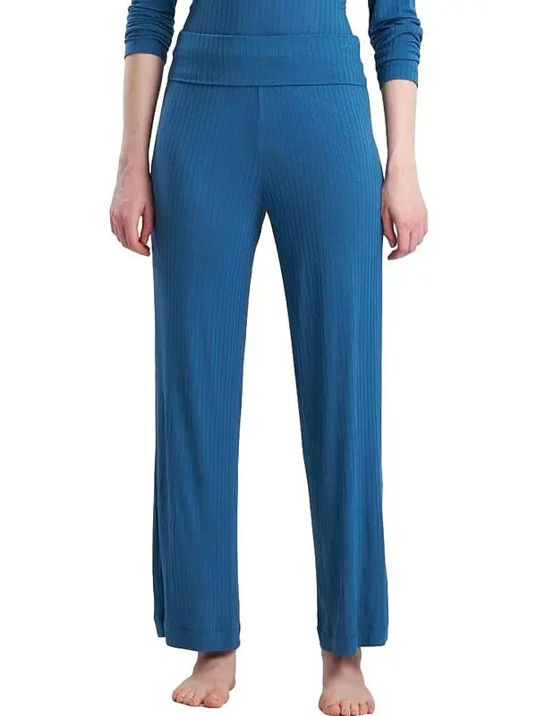 Natori Skye Rib Ease Pants - Midnight Teal