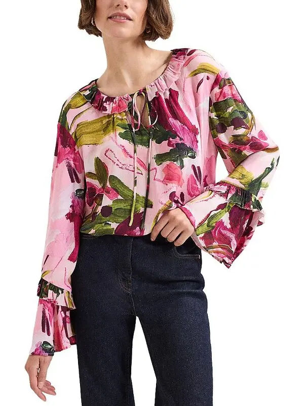 PHASE EIGHT Andi Floral Blouse - Mutli-color