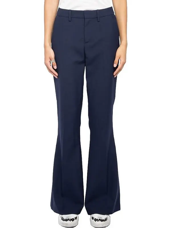 Zadig&Voltaire Flared Trousers - Blueberry