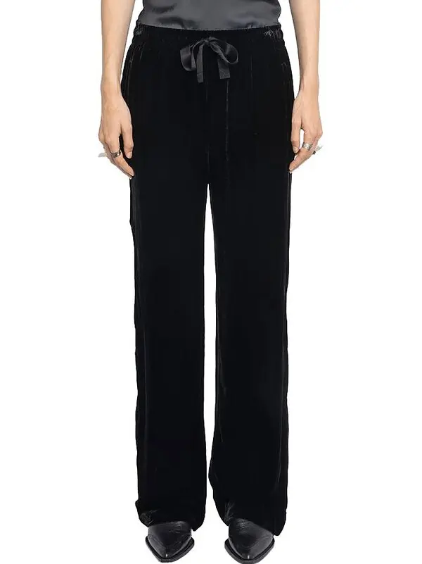 Zadig&Voltaire Poma Velvet Pants - Black