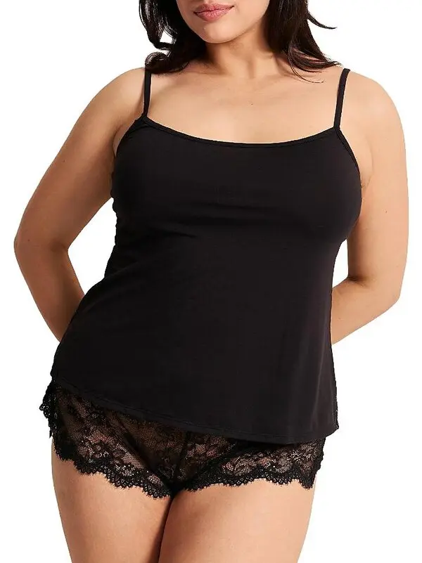 ADORE ME Cami And Shorts Lingerie Set - Black