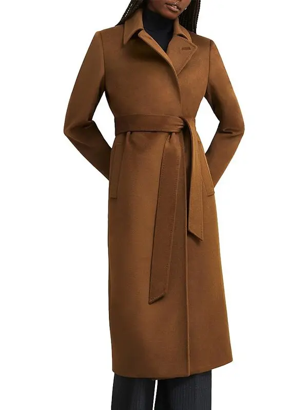 HOBBS LONDON Livia Wool Coat - Vicuna