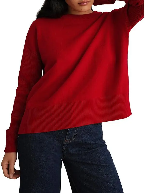 HOBBS LONDON Darla Sweater - Pomegranate