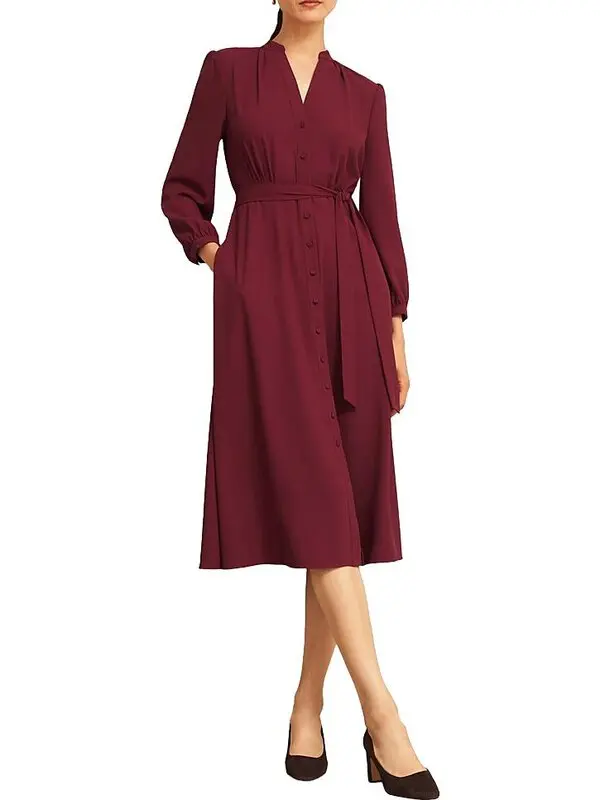 HOBBS LONDON Peony Dress - Beryl Red