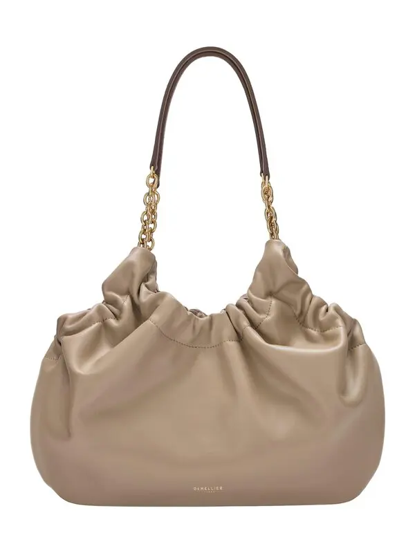 DEMELLIER Miami Bag - Dark Sand Smooth