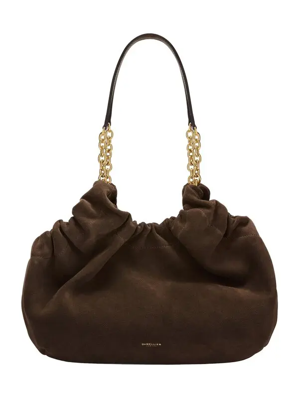 DEMELLIER Miami Bag - Mocha Suede & Mocha Smooth