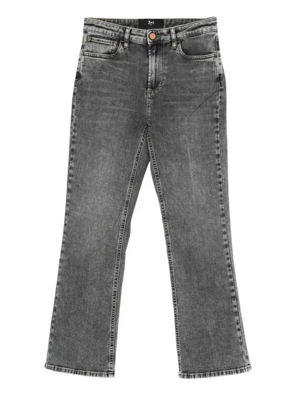 3x1 My Lady Cotton Jeans - Grey