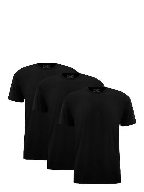 EPIC FITS Crew Neck T-shirts - All Black