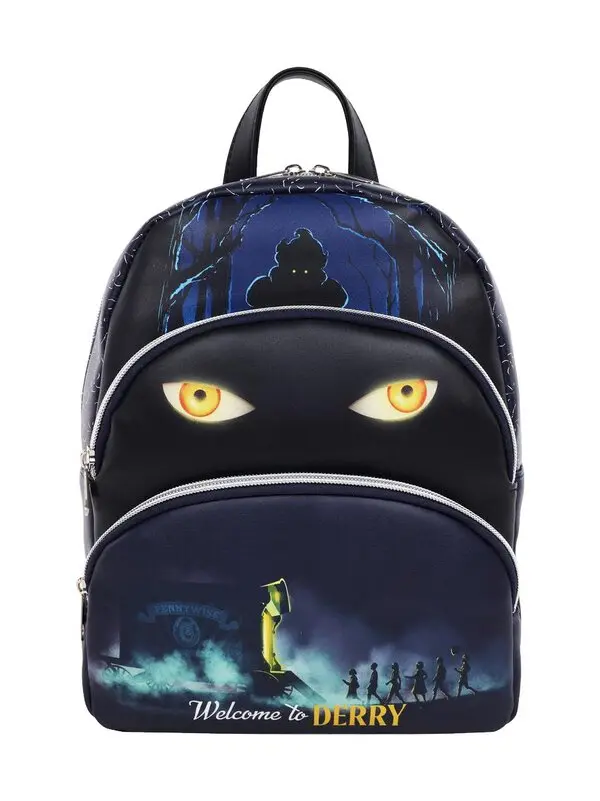 WB HORROR It Welcome To Derry Mini Backpack - Black/blue