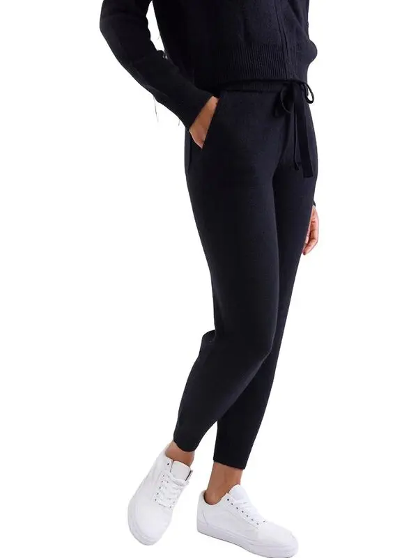 1982 Milani Cashmere Jogger - Black