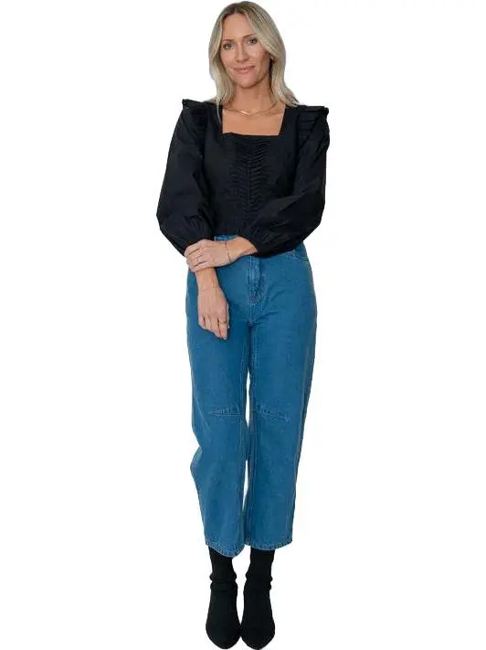 WEST OF Beatrice Top - Black